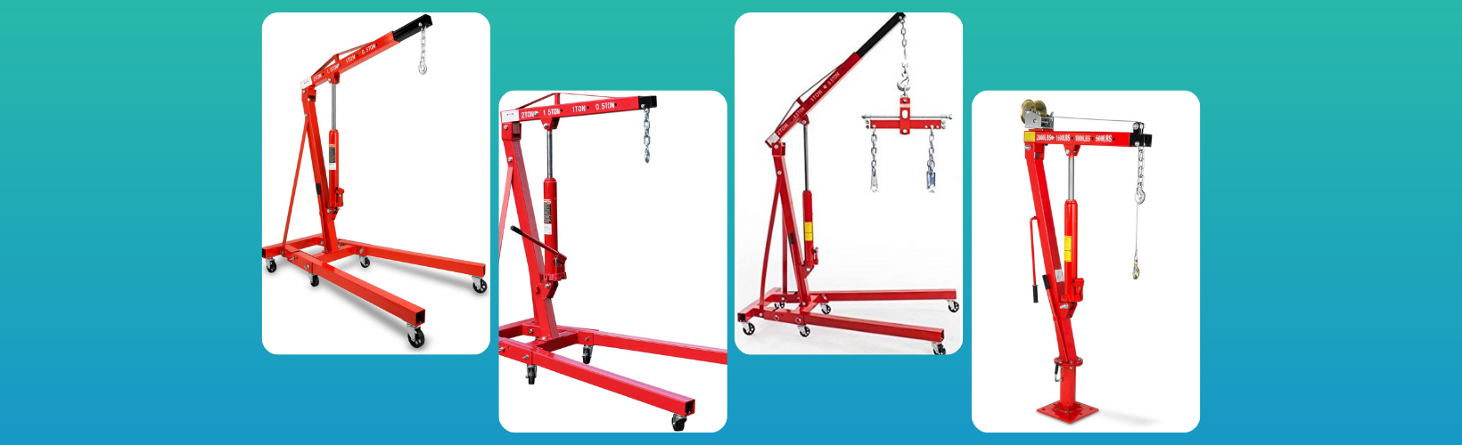 Quelle chèvre de levage / grue d'atelier pour soulever un moteur