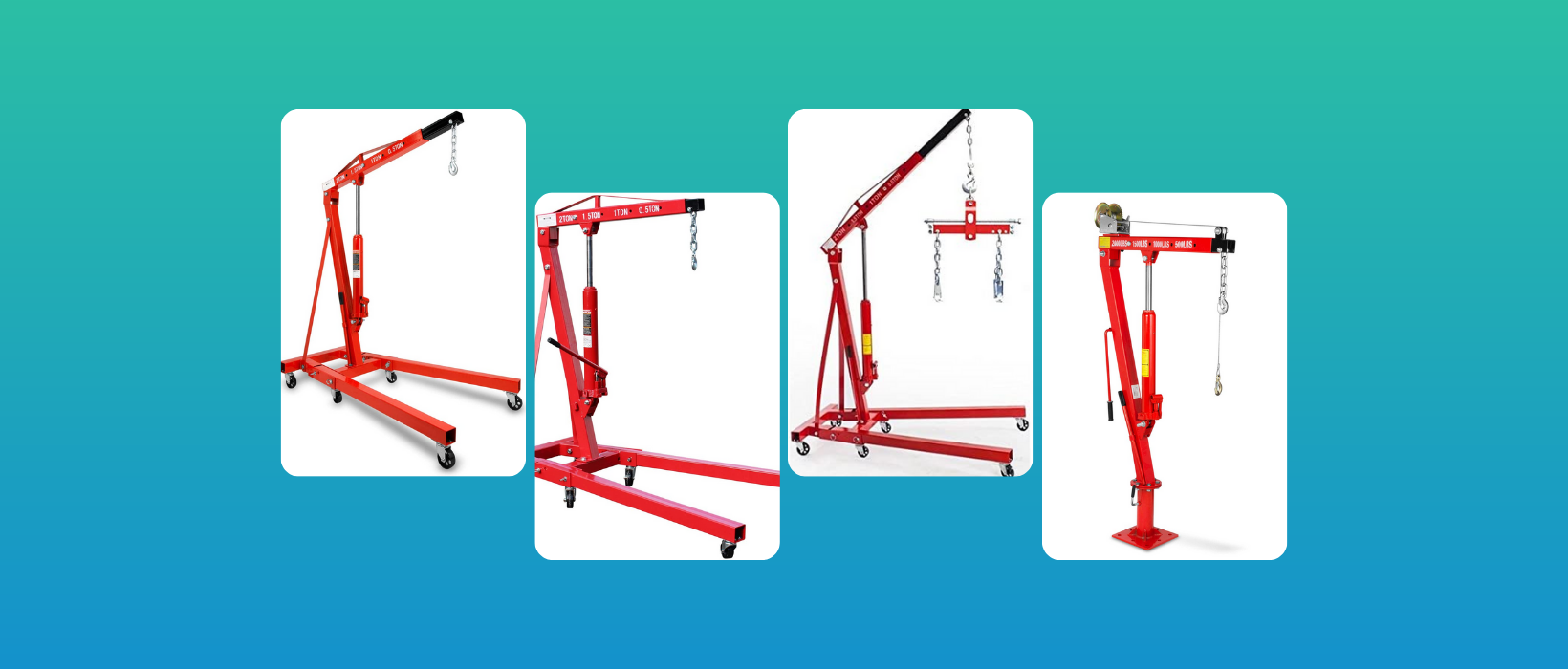 Quelle chèvre de levage / grue d'atelier pour soulever un moteur